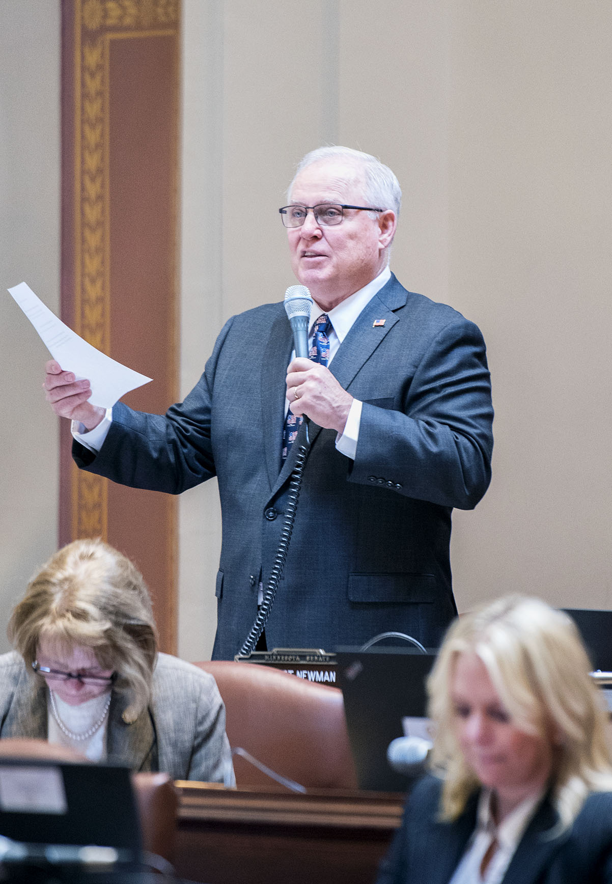 Senator Dan Hall co-authors legislation to discourage distracted ...