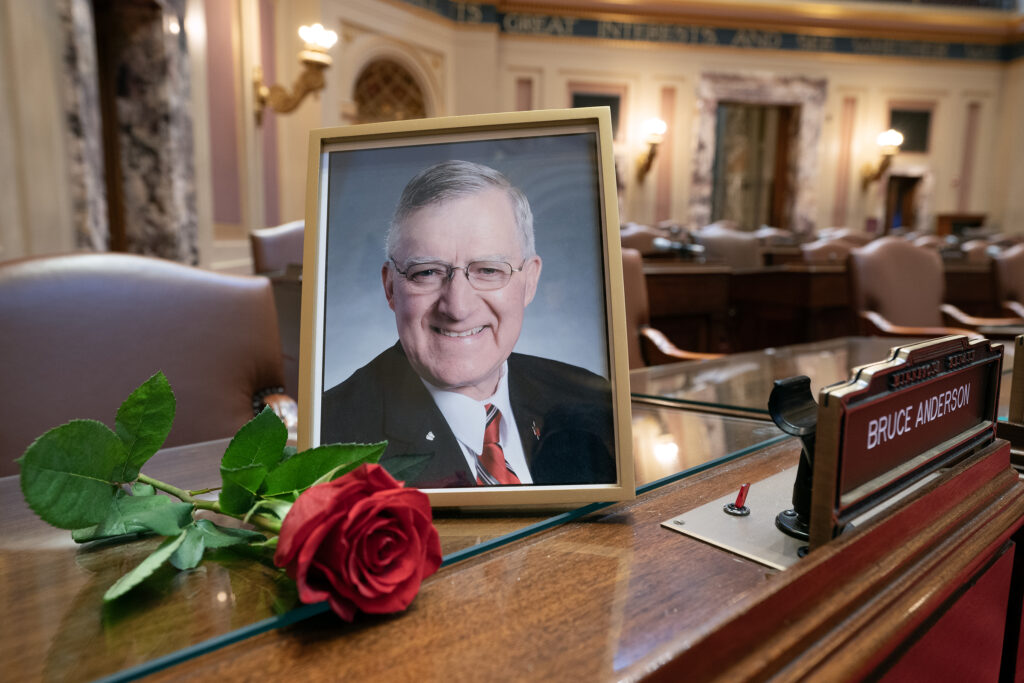 Sen. Lang mourns the passing of Sen. Bruce Anderson - Minnesota Senate ...